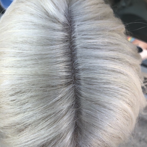 Accessories | White Wig 4 Inch Long White Wig Romance Curls | Poshmark